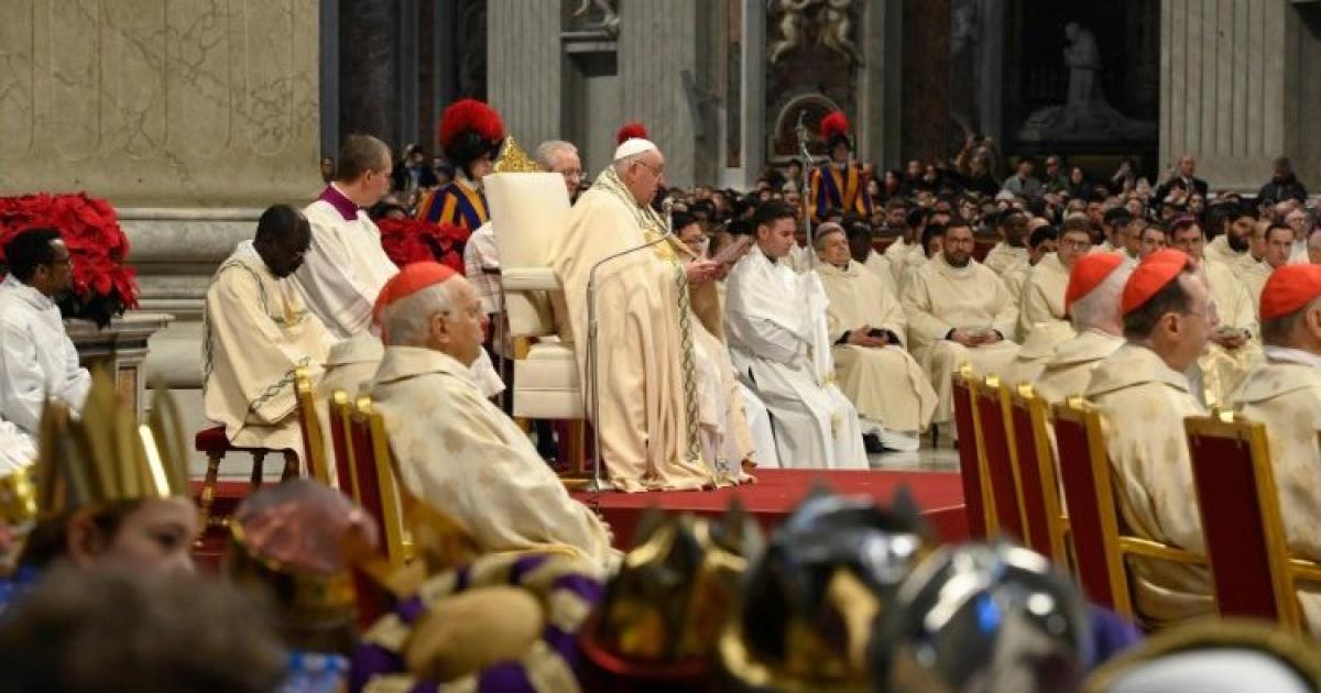 Đức Thánh cha chủ sự thánh lễ kính Đức Maria là Mẹ Thiên Chúa | RVA