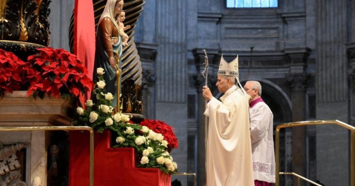 Đức Thánh cha chủ sự thánh lễ kính Đức Maria, Mẹ Thiên Chúa | RVA